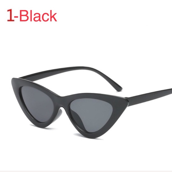 Accessories | Nwt Triangle Cat Eye On Trend Uv Sunglasses | Poshmark